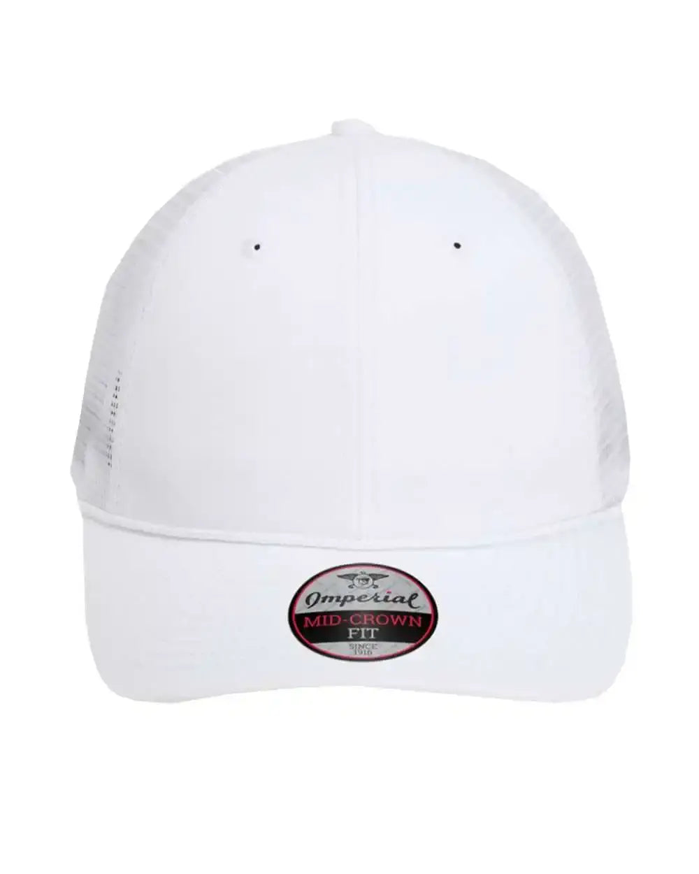 Imperial 7055 Night Owl Performance Rope Cap White
